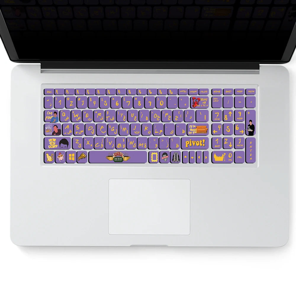 FRIENDS: KEYBOARD STICKER – Treviia